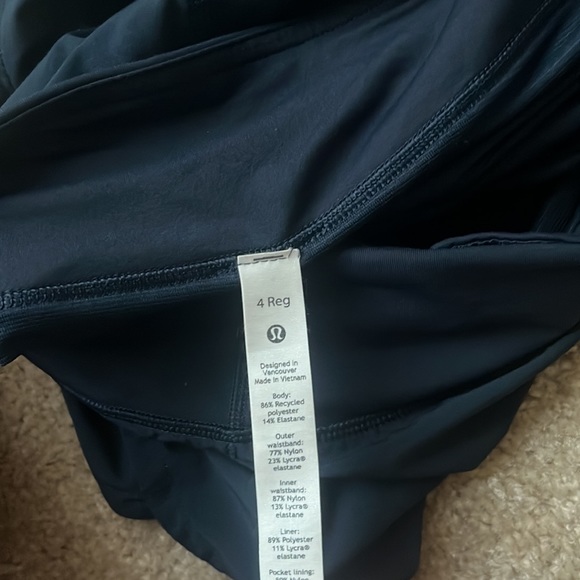 lululemon athletica | Shorts | Lululemon Navy Blue Size 4 Speed Ups ...